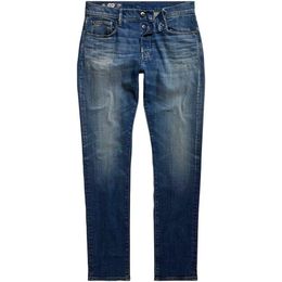 G-Star Raw Slim-fit-Jeans 3301 Slim mit toller Waschung und Elasthan, blau
