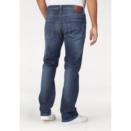 Pepe Jeans Straight-Jeans KINGSTON ZIP in 5-Pocket-Form, blau