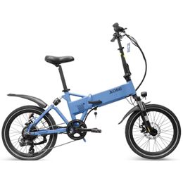 Llobe E-Bike City III blau 36V / 10,4Ah, 3 Gang Shimano 7-Gang Shimano Kettenschaltung Schaltwerk, Kettenschaltung, Frontmotor, 374,4 Wh Akku