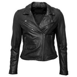 Bikerjacke JCC "8007" Gr. L, schwarz Damen Jacken