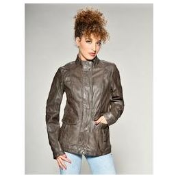 Lederjacke Mustang "Jasmin" Gr. S, braun Damen Jacken