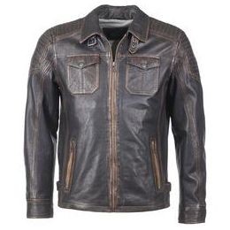 Bikerjacke JCC "3102074" Gr. M, schwarz Herren Jacken