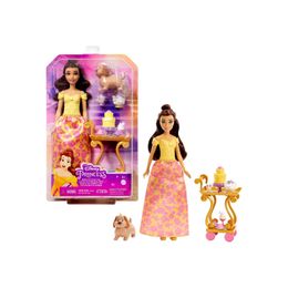 Mattel HLW20 - Disney Princess - Belles Teeparty inkl. Teewagen und Zubehör