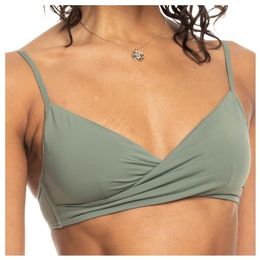 Roxy - Women's SD Beach Classics Wrap Bra - Bikini-Top Gr XS oliv