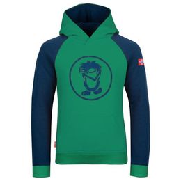 Trollkids - Kid's Stavanger Sweater - Hoodie Gr 128 grün