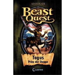 Loewe Tagus, Prinz der Steppe / Beast Quest Bd.4 - Adam Blade, Gebunden
