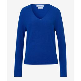 Brax Damen Pullover Style LESLEY, Blau, Gr. 36