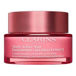 Clarins - Nuit Crème Peaux Sèches - Nachtcreme - multi Active Crema Notte Pelli Secche