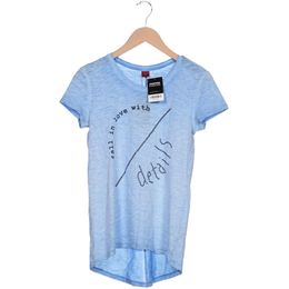 s.Oliver Damen T-Shirt, hellblau, Gr. 176