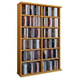 Vcm Holz CD DVD Stand Regal Ronul (Farbe: Buche)