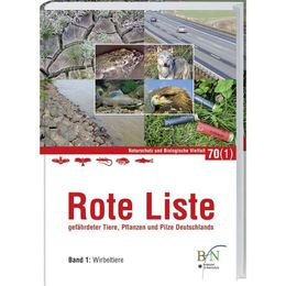 Naturschutz und Biologische Vielfalt / 70/1 / Rote Liste gefährdeter Tiere, Pflanzen und Pilze Deutschlands.Bd.1, Gebunden