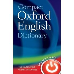 Oxford University Compact Oxford English Dictionary (of Current English) - Oxford Languages, Gebunden