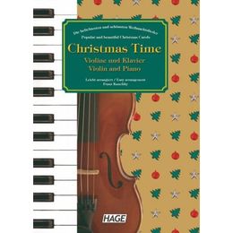 Christmas Time, für Violine und Klavier - Franz Kanefzky, Geheftet