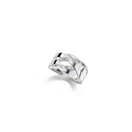 LdV Ring "Anila Sparkle" 925 Silber, (Größe: 18)