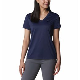 Columbia Hike Damen T-Shirt V-Ausschnitt - Nocturnal (Größe: 36)