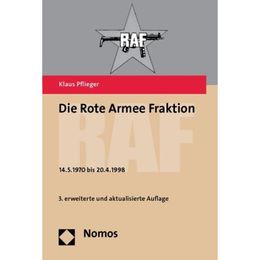 Nomos Die Rote Armee Fraktion - RAF - - Klaus Pflieger, Kartoniert (TB)