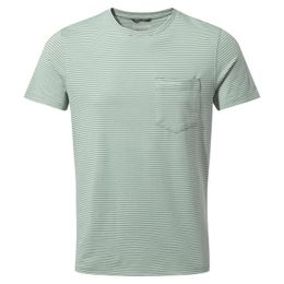 Craghoppers NosiLife Ina T-Shirt, Sage Stripe (Größe: 56)