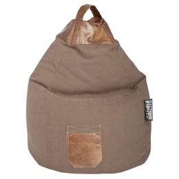 MAGMA Sitzsack Beanbag Jamie XXL (Farbe: braun)