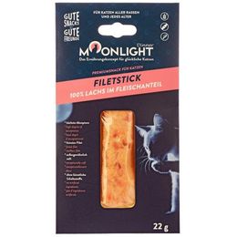 moonlight Katzensnack Filet-Stick, Lachs - 22 g