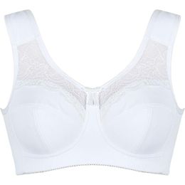 Naturana Soft-BH mit Entlastungsträgern (Größe: 85 C) weiß