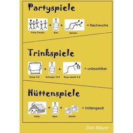 Books on Demand Trinkspiele Partyspiele Hüttenspiele - Dirk Mayer, Kartoniert (TB)