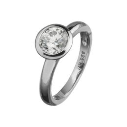 Celesta Silber Ring 925 Zirkonia weiß Glänzend (Größe: 062 (19,7))
