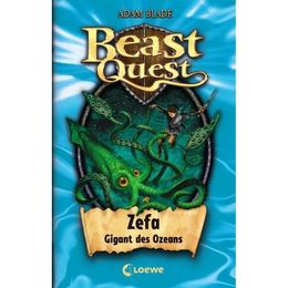 Loewe Zefa, Gigant des Ozeans / Beast Quest Bd.7 - Adam Blade, Gebunden