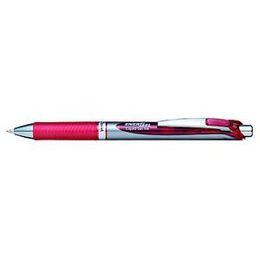 Pentel EnerGel BL80-BX Gelschreiber rot/silber 0,5 mm, Schreibfarbe: rot, 1 St.