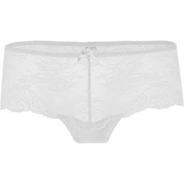 Aubade Danse des Sens Brazillian Slip, florale Spitze, für Damen, weiß, 44