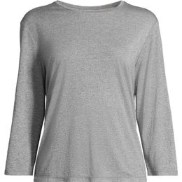 Alexander ALEX Inner Balance Shirt, 3/4-Arm, elastisch, für Damen, grau, XL