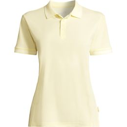 Moorhead Poloshirt, atmungsaktiv, UV-Schutz, feuchtigkeitsregulierend, für Damen, weiß, 36