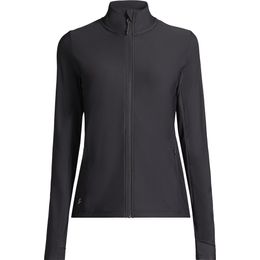 Alexander ALEX Running Trainingsjacke, Stehkragen, Daumenlöcher, für Damen, schwarz, XL