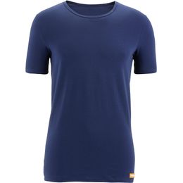 Bruno Banani Warm Up Unterhemd, atmungsaktiv, leicht, für Herren, blau, L