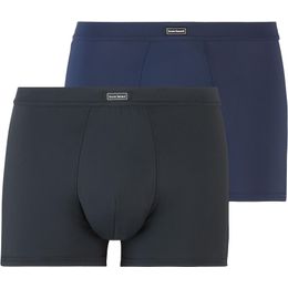 Bruno Banani Micro Simply Pants, 2er-Pack, Softgummibund, für Herren, blau, L