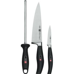 Zwilling Messer-Set, 3-teilig, schwarz