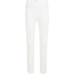 RAPHAELA BY Brax Pamina Fun Jeans, Slim-Fit, Schlupf-Design, für Damen, weiß, 24