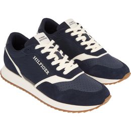 Tommy Hilfiger Sneaker, Leder, für Herren, blau, 42