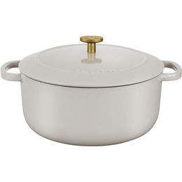 Ballarini Cocotte, Deckel, beige