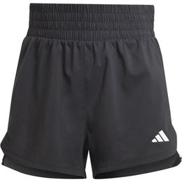 Adidas Trainingsshorts, feuchtigkeitsregulierend, atmungsaktiv, für Damen, schwarz, M