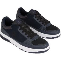 Tommy Hilfiger Sneaker, Leder, für Herren, blau, 41