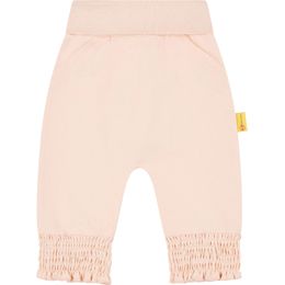 Steiff Jogginghose, Softbund, Eingrifftaschen, für Babys und Kleinkinder, rosa, 68