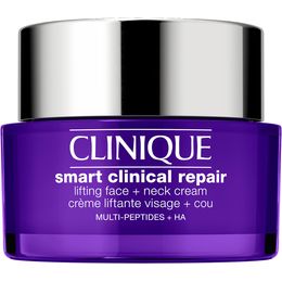Clinique Smart Clinical Repair Lifting Face + Neck Cream, weiß