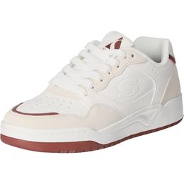 Skechers® Sneaker "Koopa - Volley Low Varsity", atmungsaktiv, Tennis-Style, für Herren, weiß, 42