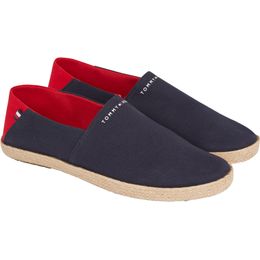 Tommy Hilfiger Espadrilles, Canvas-Optik, für Herren, blau, 41