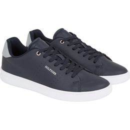 Tommy Hilfiger Sneaker, Leder, Logo, für Herren, blau, 46