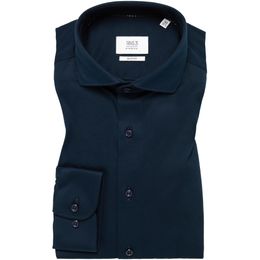 1863 by Eterna Businesshemd, Slim-Fit, Langarm, Haifisch-Kragen, für Herren, blau, 42