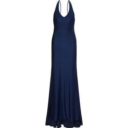 MASCARA© LONDON Abendkleid, rückwärtige Raffung, für Damen, blau, 42