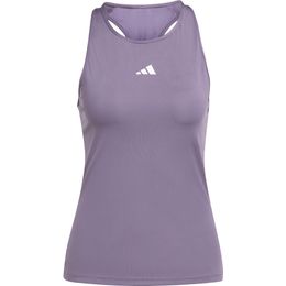 Adidas Top, atmungsaktiv, feuchtigkeitsabsorbierend, für Damen, lila, XL
