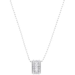 Amor Damen Kette mit Anhänger, 925er Silber, silber, 99