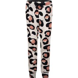 Short Stories® Schlafanzug-Hose, Animal, Schleife, für Damen, rosa, XS